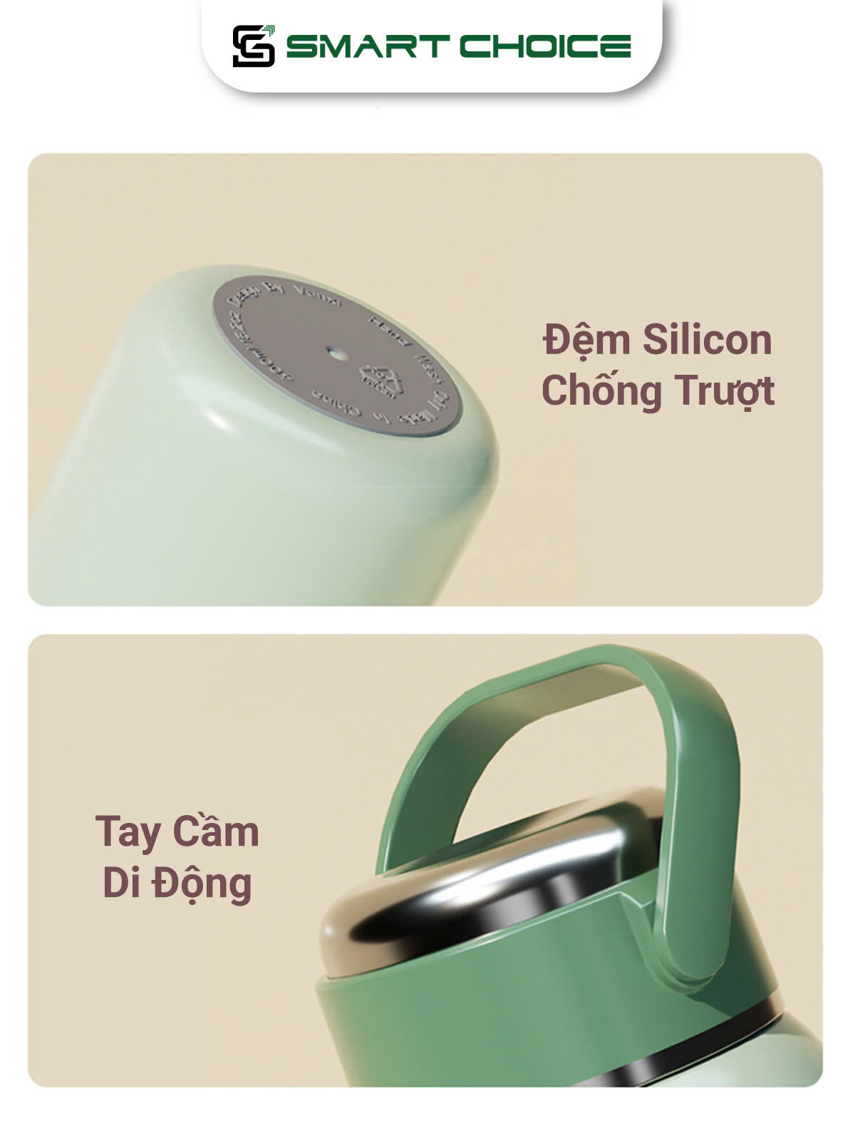 Bình Ủ Cháo SmartChoice SCG-PK176 Đựng Cháo Cho Bé 800ml Cao Cấp Inox 316 | Shopee Việt Nam