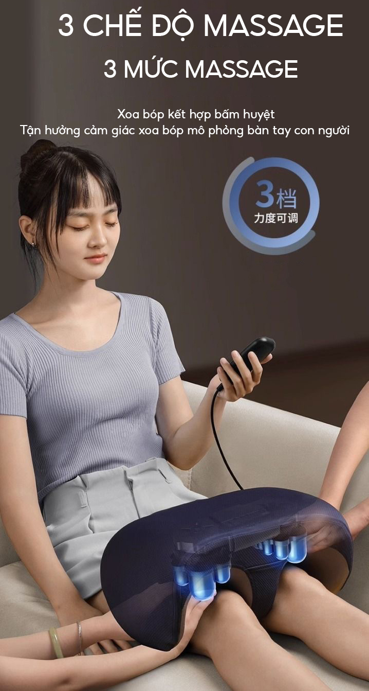 Máy Massage Chân Bấm Huyệt DELADEP Cao Cấp 3 Chế Độ Xoa Bóp Bàn Chân Tự ...
