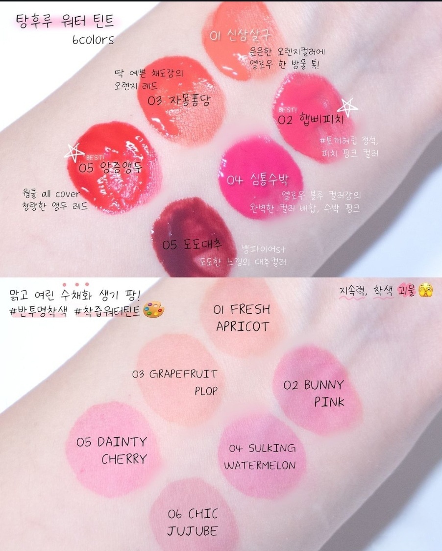 Son Colorgram Fruity Water Tint | Shopee Việt Nam