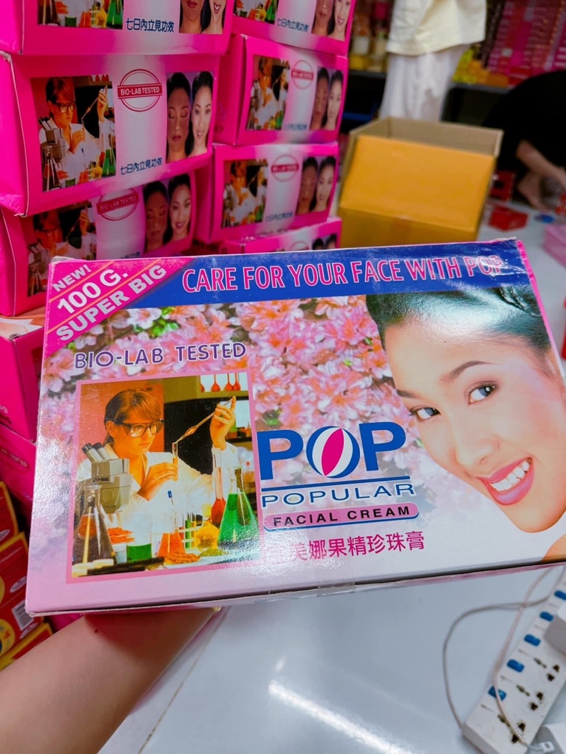 Kem Pop Thái 100g lẻ 1 hộp | Shopee Việt Nam