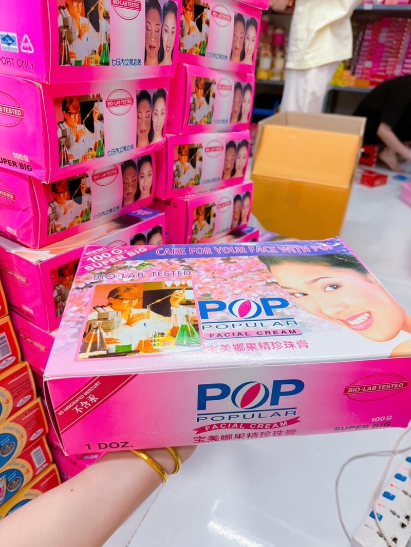 Kem Pop Thái 100g lẻ 1 hộp | Shopee Việt Nam