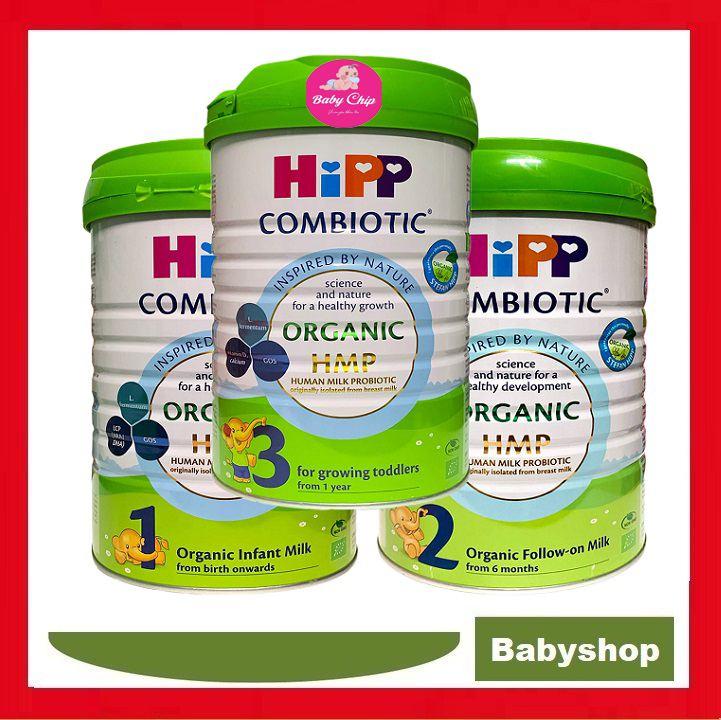 Sữa bột Hipp Đủ Só 1,2,3,4 Combiotic Hộp 800g ( Date 07/2026 ) | Shopee ...