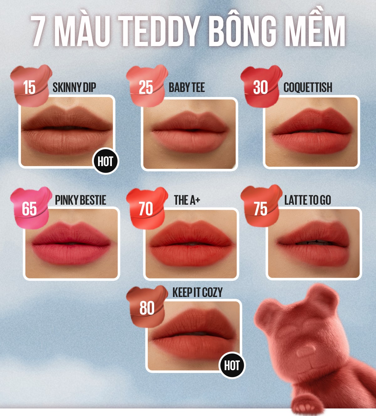 Son Kem Bông Bền Màu Superstay Teddy Tint Maybelline New York 5ml ...