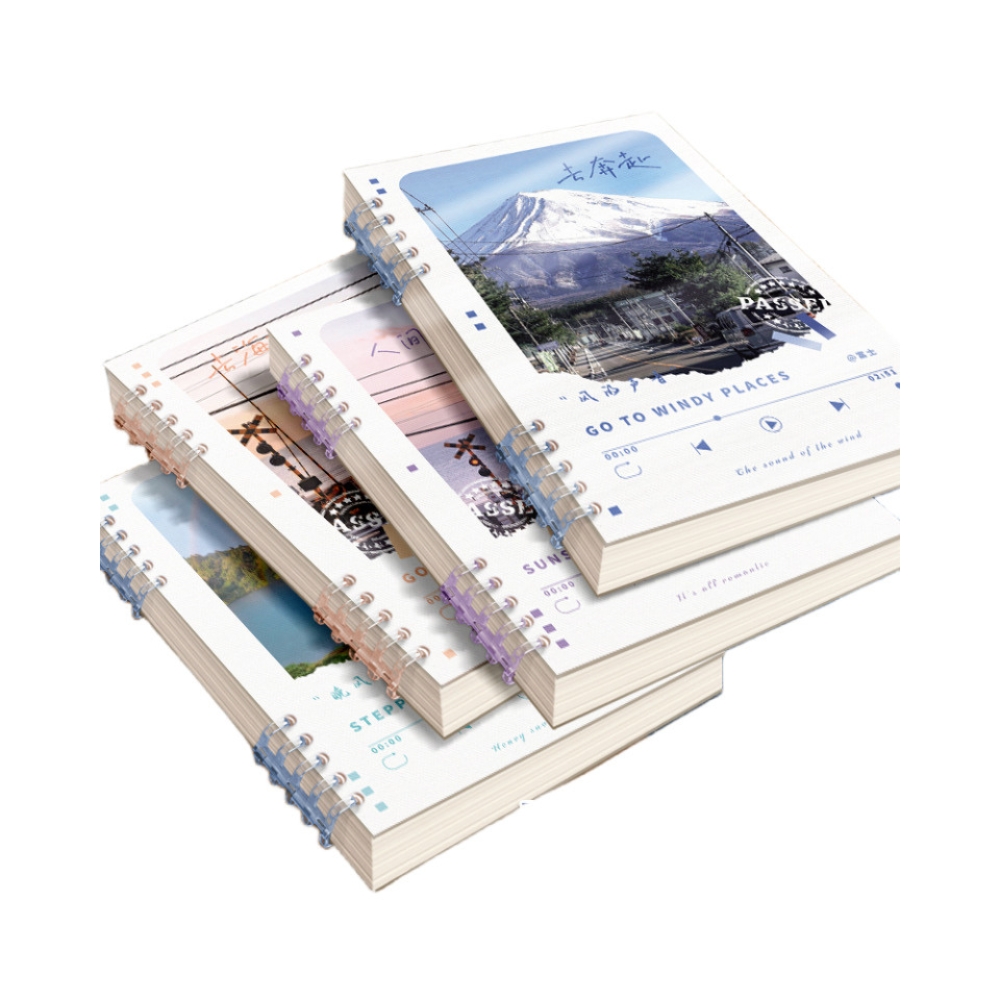 Sổ vở còng thay được giấy A5 B5 120 trang kẻ ngang caro 80/100 GSM ...