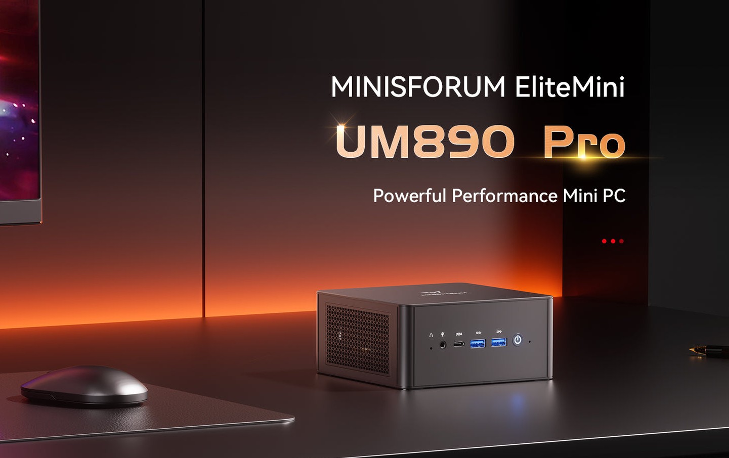 Mini PC Minisforum UM890/UM880 PRO - AMD R9 8945HS/R7 8845HS - Máy Tính Gaming AI Oculink Cao ...