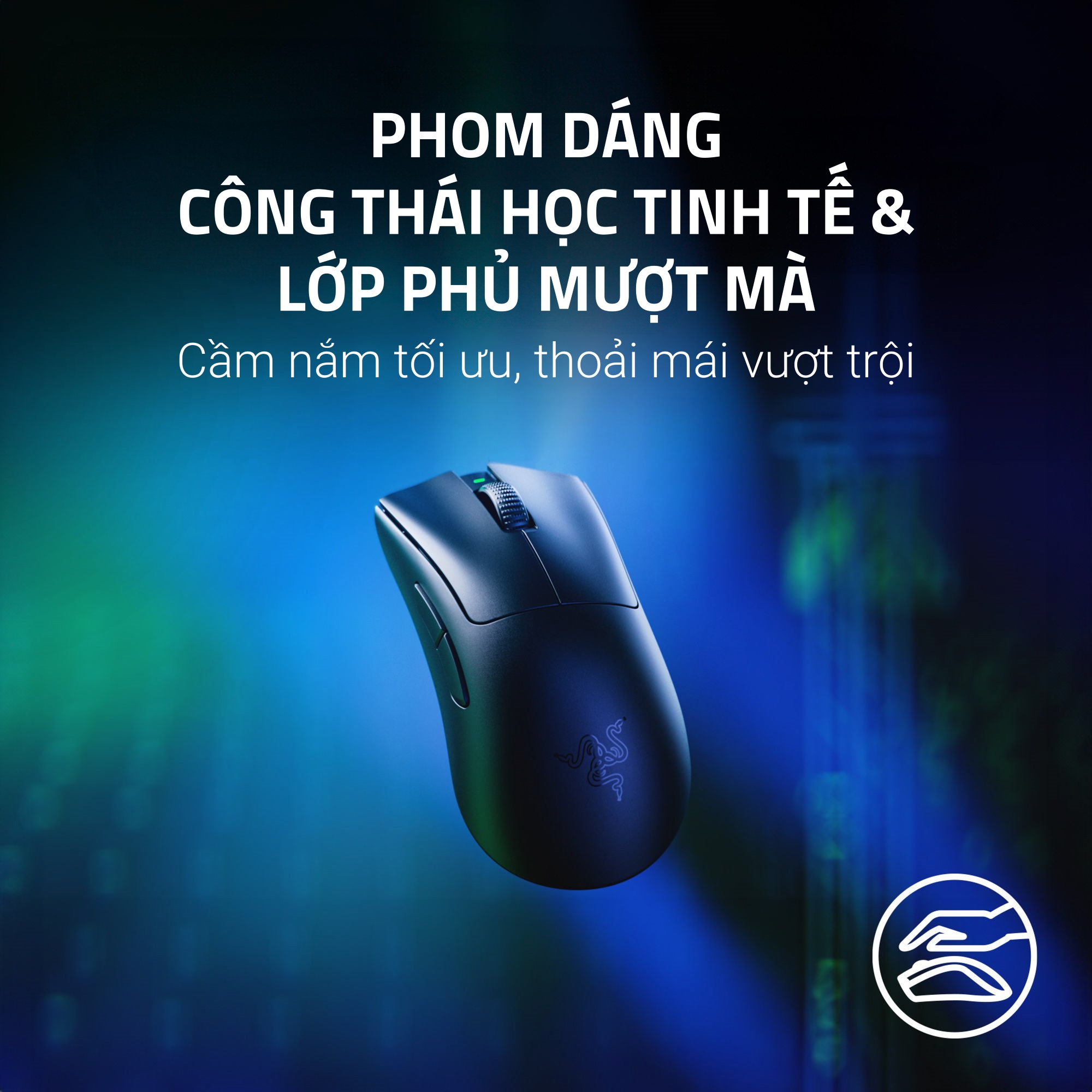 Chuột Razer DeathAdder V3 Pro Dongle Hyper| 2.4GHz-Cáp Speedflex USB C ...