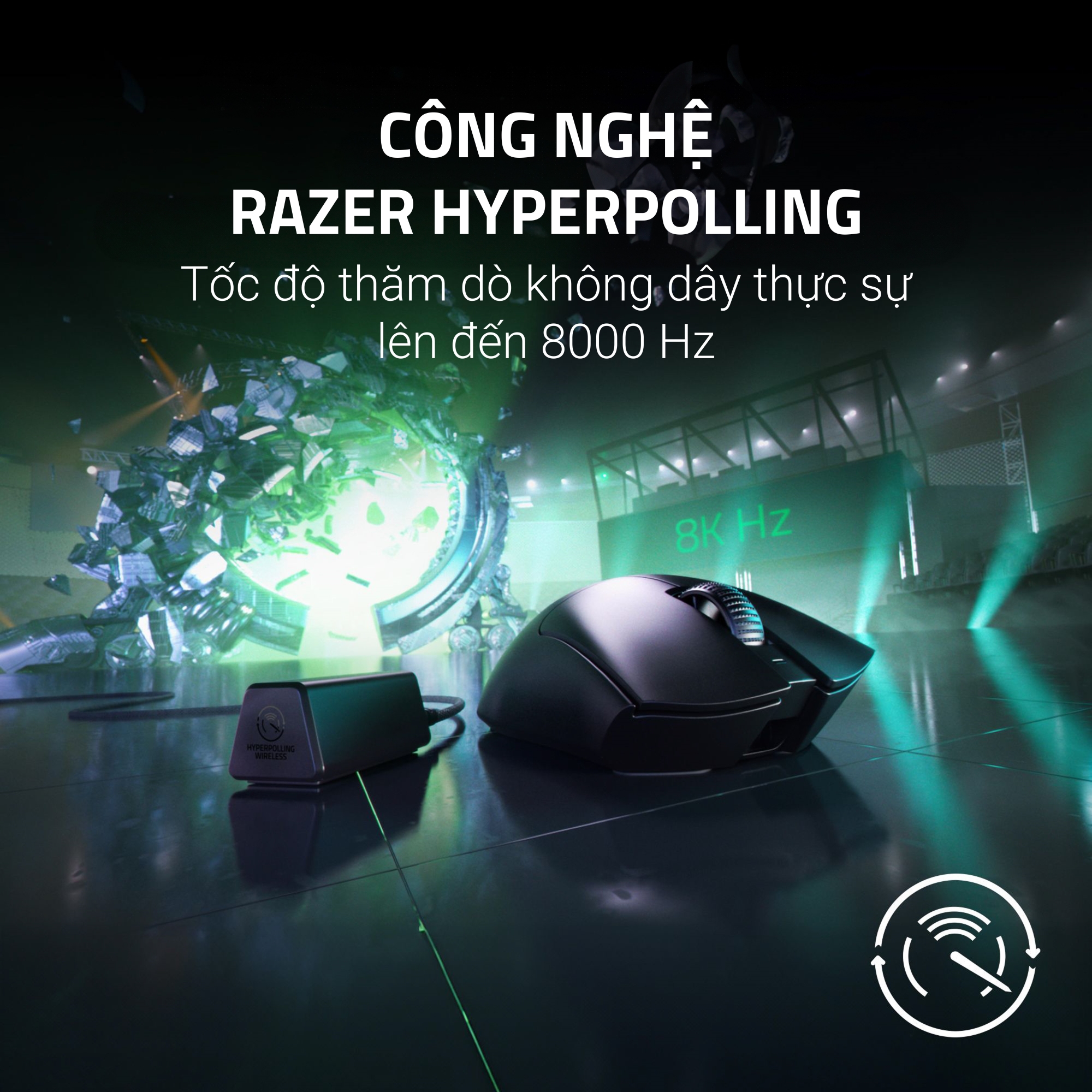 Chuột Razer DeathAdder V3 Pro Dongle Hyper| 2.4GHz-Cáp Speedflex USB C ...