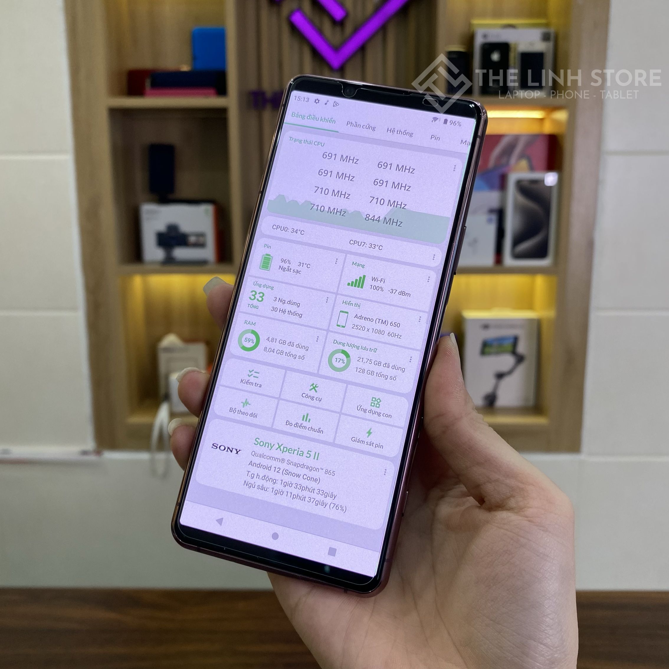 Điện thoại Sony Xperia 5 II (X5 Mark 2) 2 Sim màn OLED 120Hz - Snap 865 ...