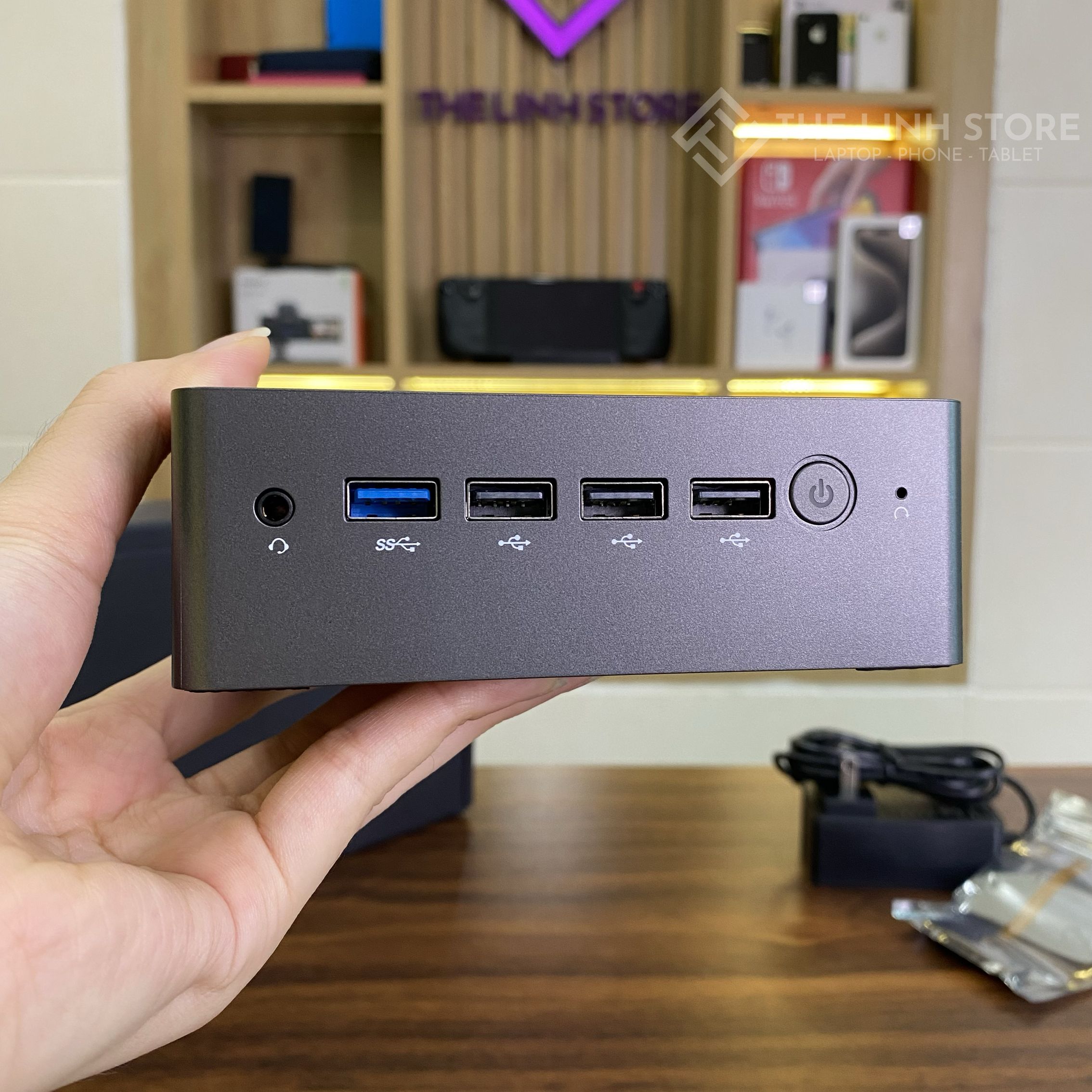 Máy tính Mini PC T100 mới FullBox - intel N100 thế hệ 12 ram 8G 256G ...
