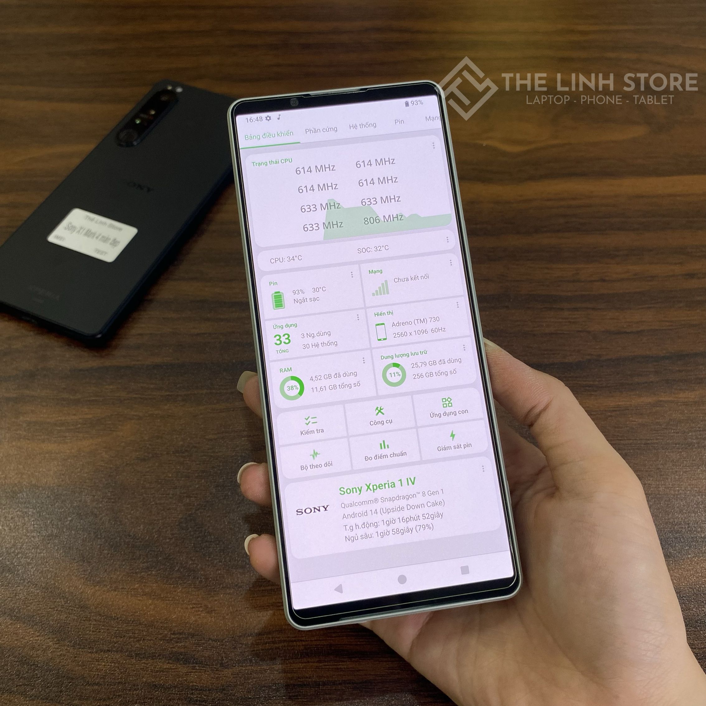 Điện thoại Sony Xperia 1 IV (X1 Mark 4) Snapdragon 8 Gen 1 - Màn OLED ...