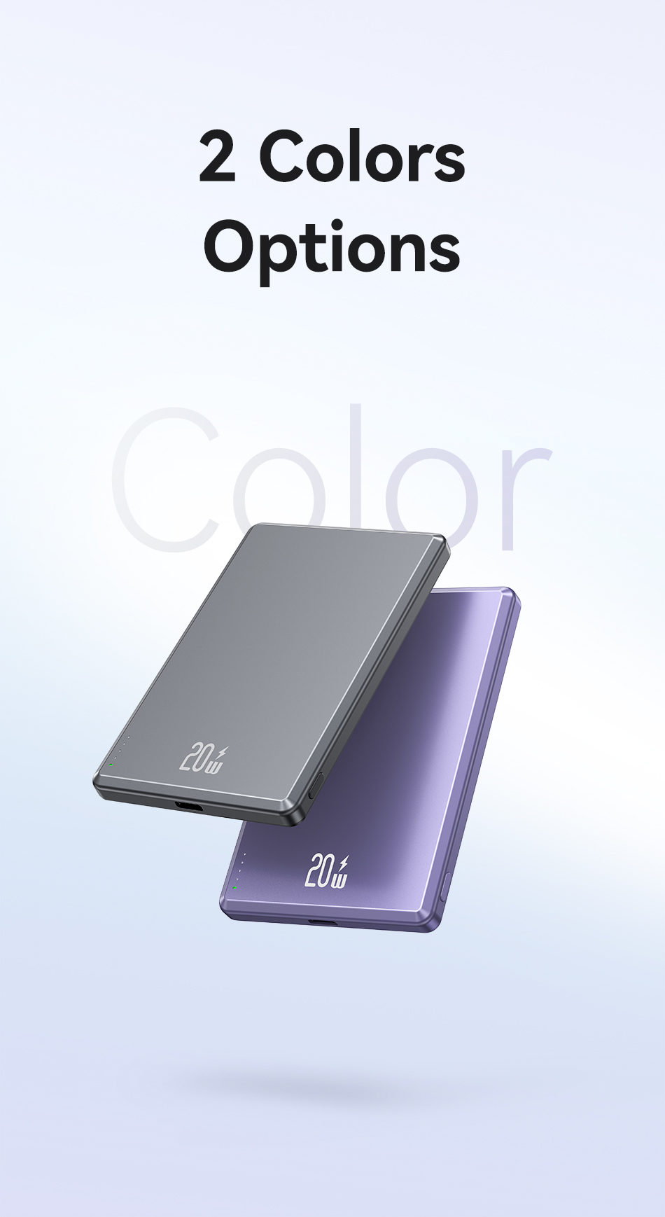 Pin Dự Phòng Không Dây USAMS CD220 5000mAh 20W (Ultra-thin, PD ...