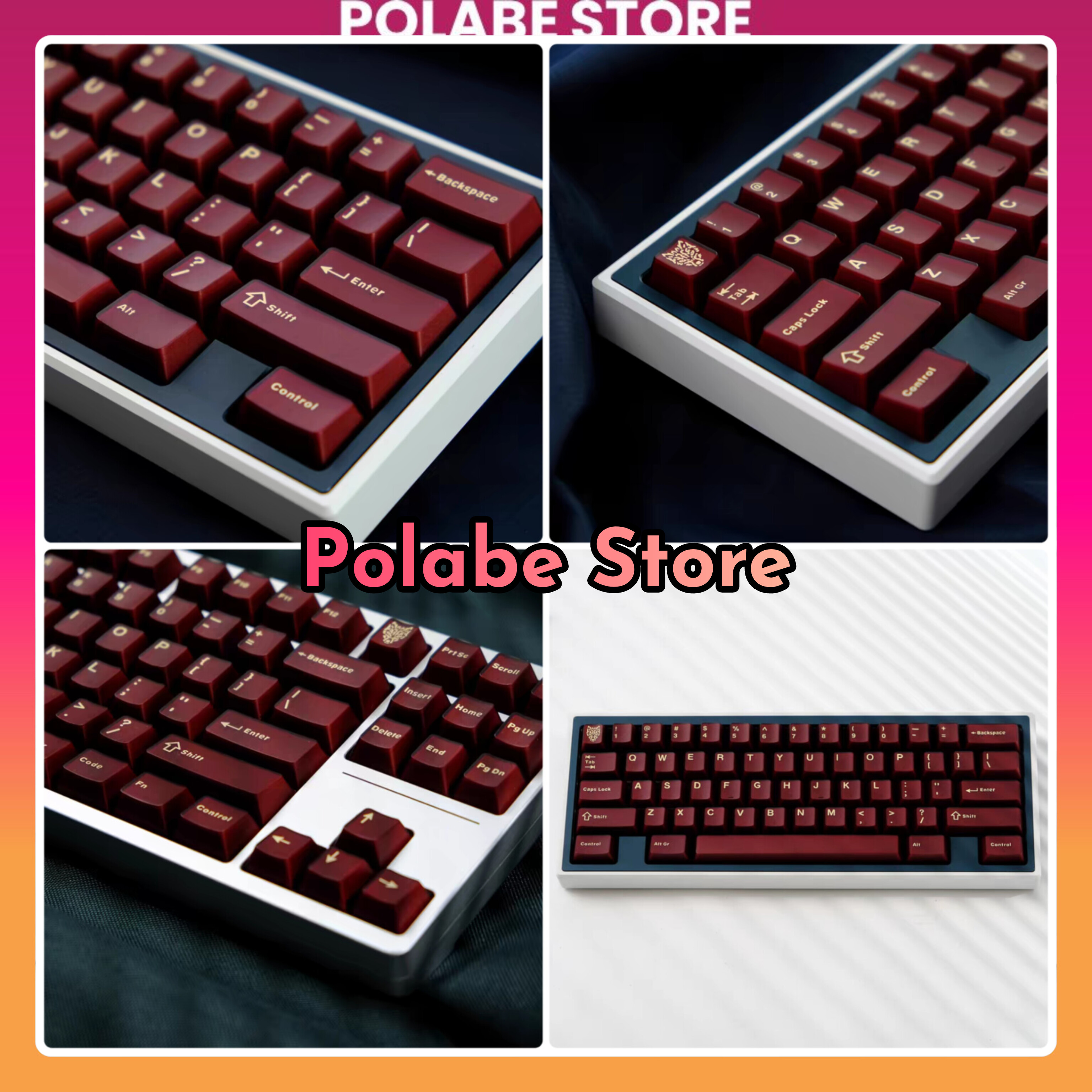 Keycap Aifei Icon Pyga V2 Cherry Profile bàn phím Tổng hợp Keycap Aifei ...