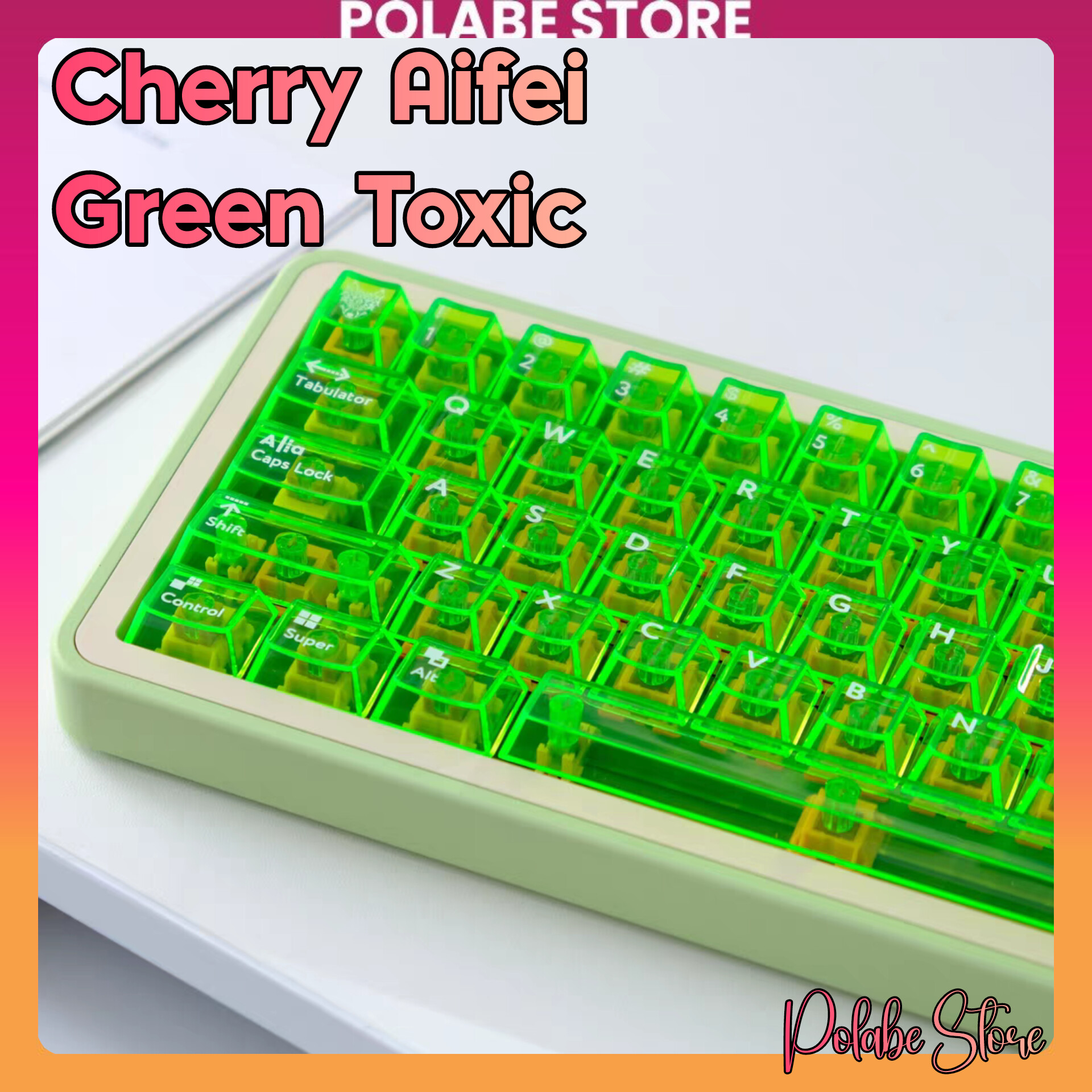 Keycap Aifei Icon Pyga V2 Cherry Profile bàn phím Tổng hợp Keycap Aifei ...
