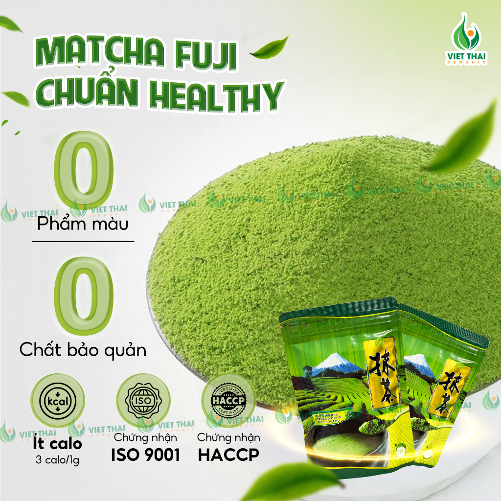 [ĐẶC BIỆT] Bột Matcha Fuji 100G Nguyên Chất Chuẩn Nhật Siêu Mịn Đẹp Da ...