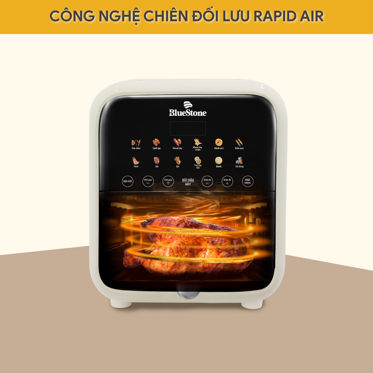 Nồi Chiên Không Dầu Điện Tử BlueStone AFB-5861 7L | Công Suất 1800W ...