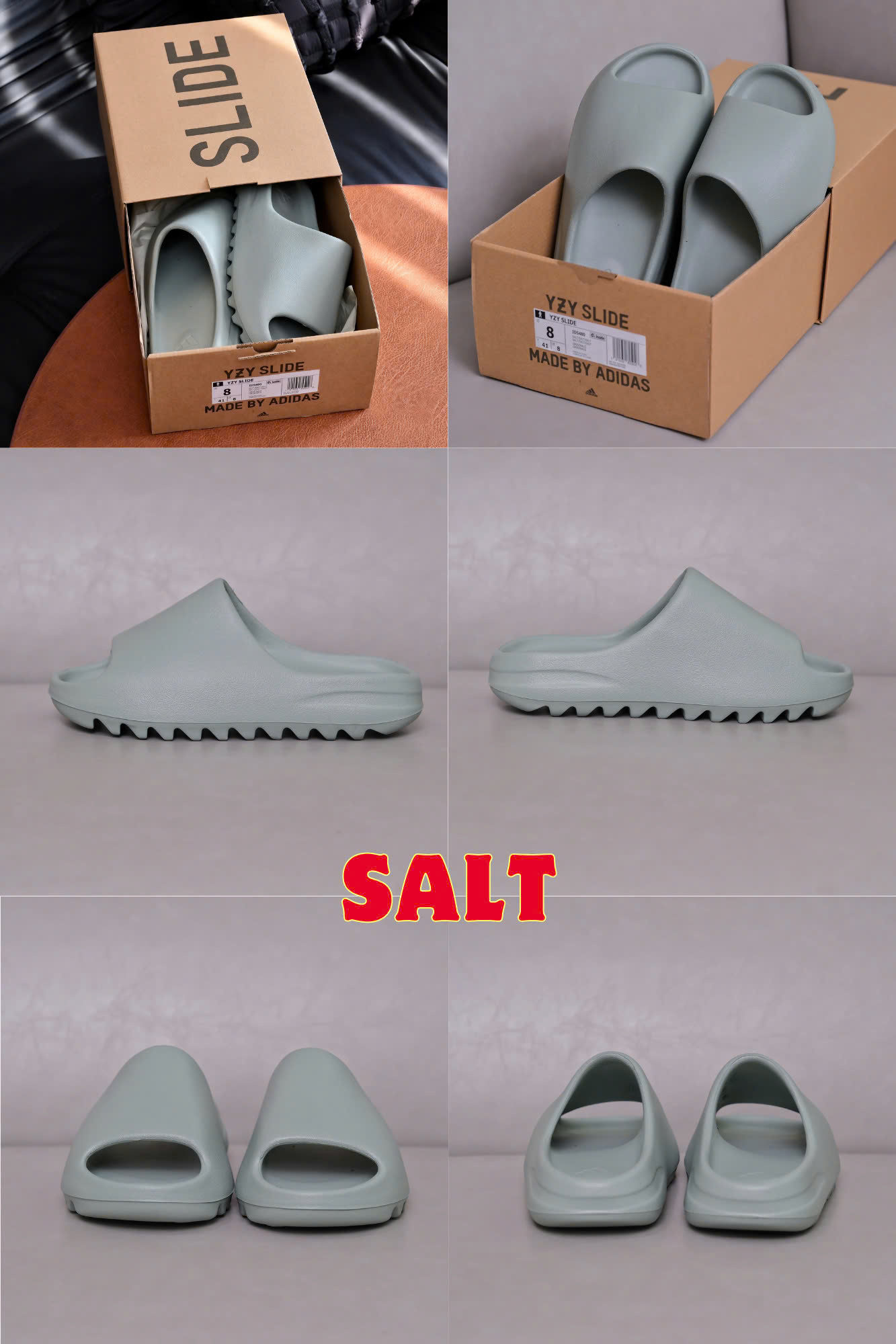 [GeekSneaker] Full Box | Dép Yz Slide - SS22 Vân Nhám Siêu đẹp | Shopee ...