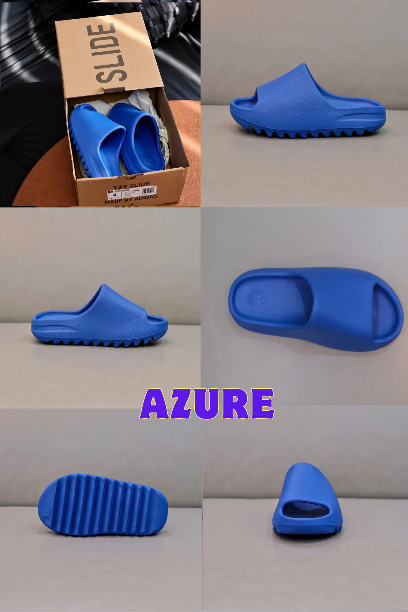 [GeekSneaker] Full Box | Dép Yz Slide - SS22 Vân Nhám Siêu đẹp | Shopee ...