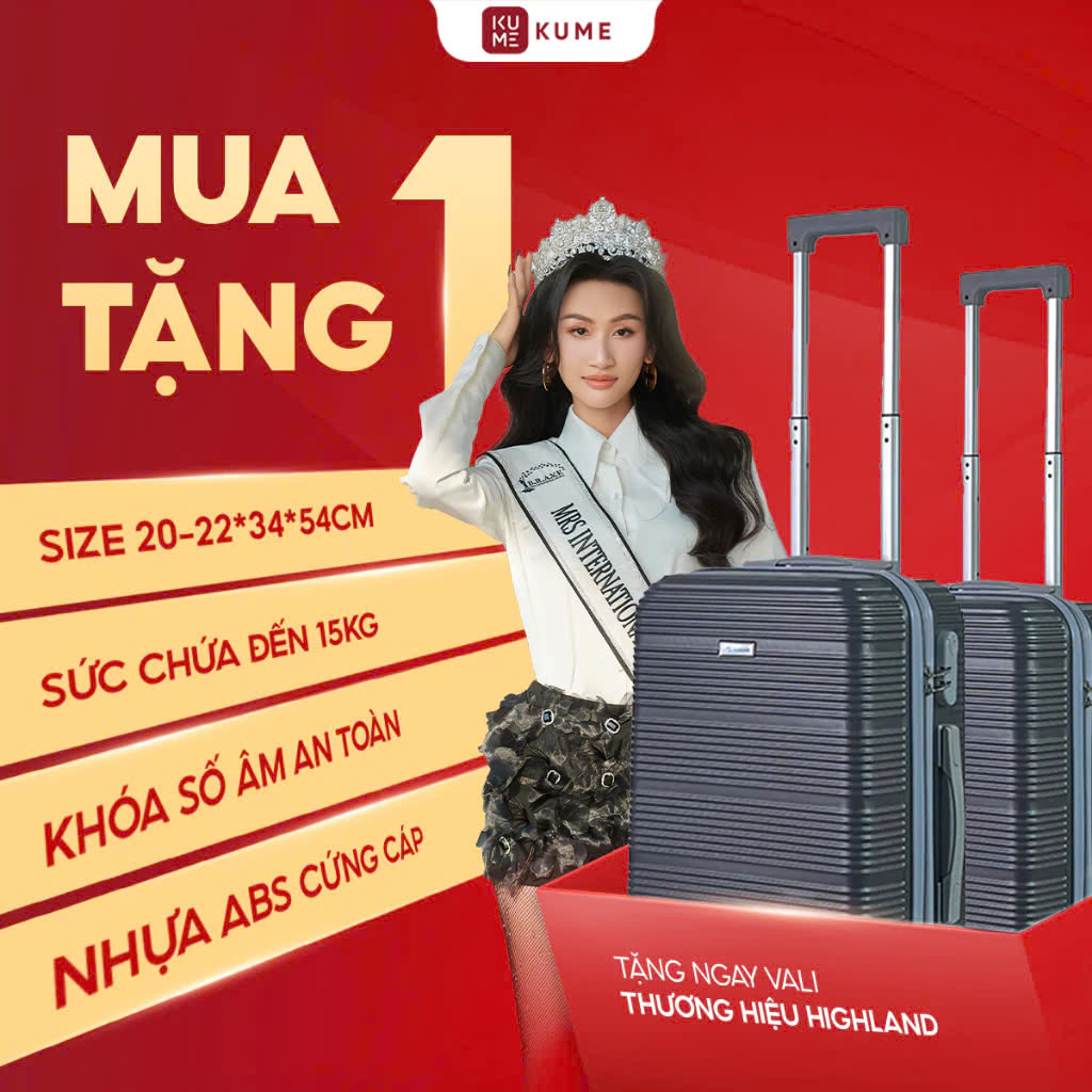 [TẶNG VALI 0Đ] Vali Size 20/24 Cao Cấp - Vali Kigin HL811 - Vali Du ...