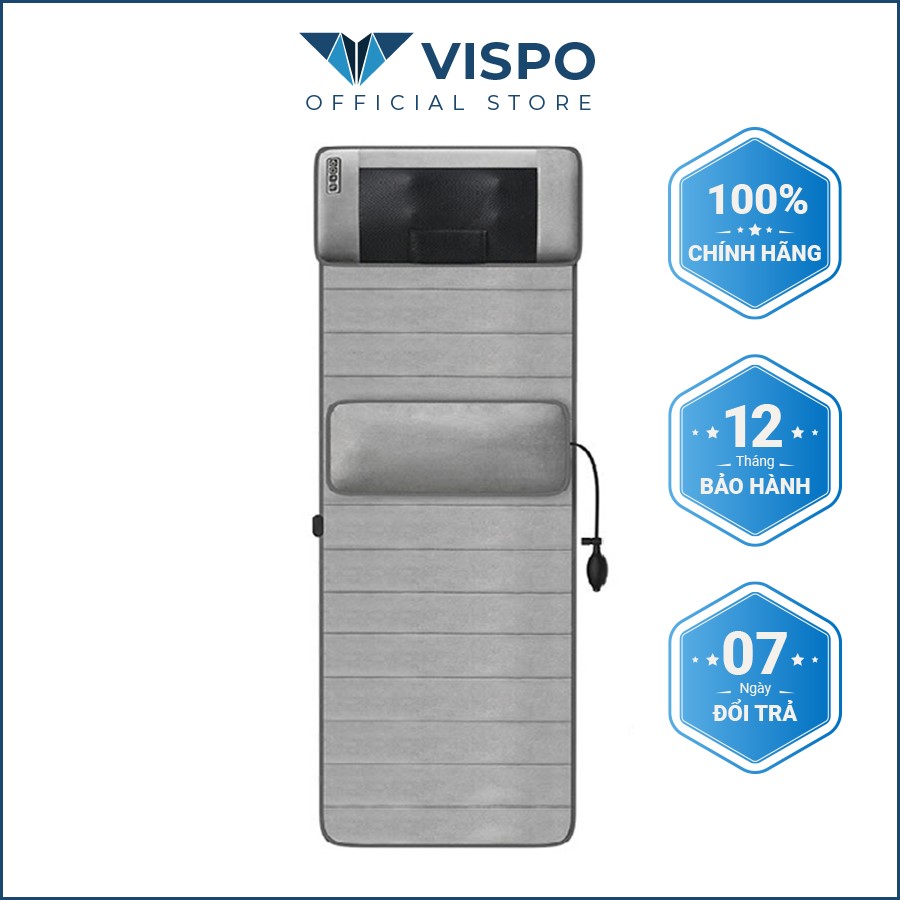Nệm massage toàn thân VISPO VP-N20N giúp giảm đau mỏi, lưu thông khí ...