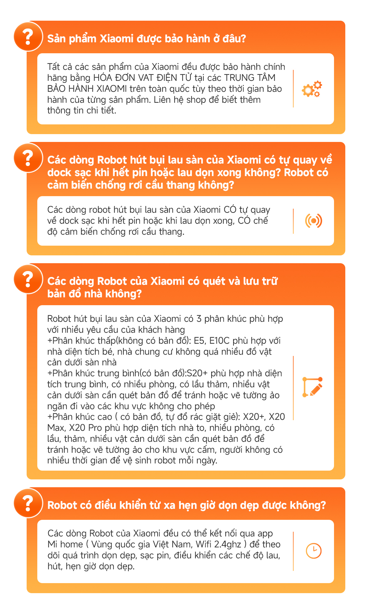 Robot hút bụi, lau sàn 2 trong 1 Xiaomi Vacuum X20+ ( X20 Plus ) / X20 Pro / X20 Max - Bản Quốc ...