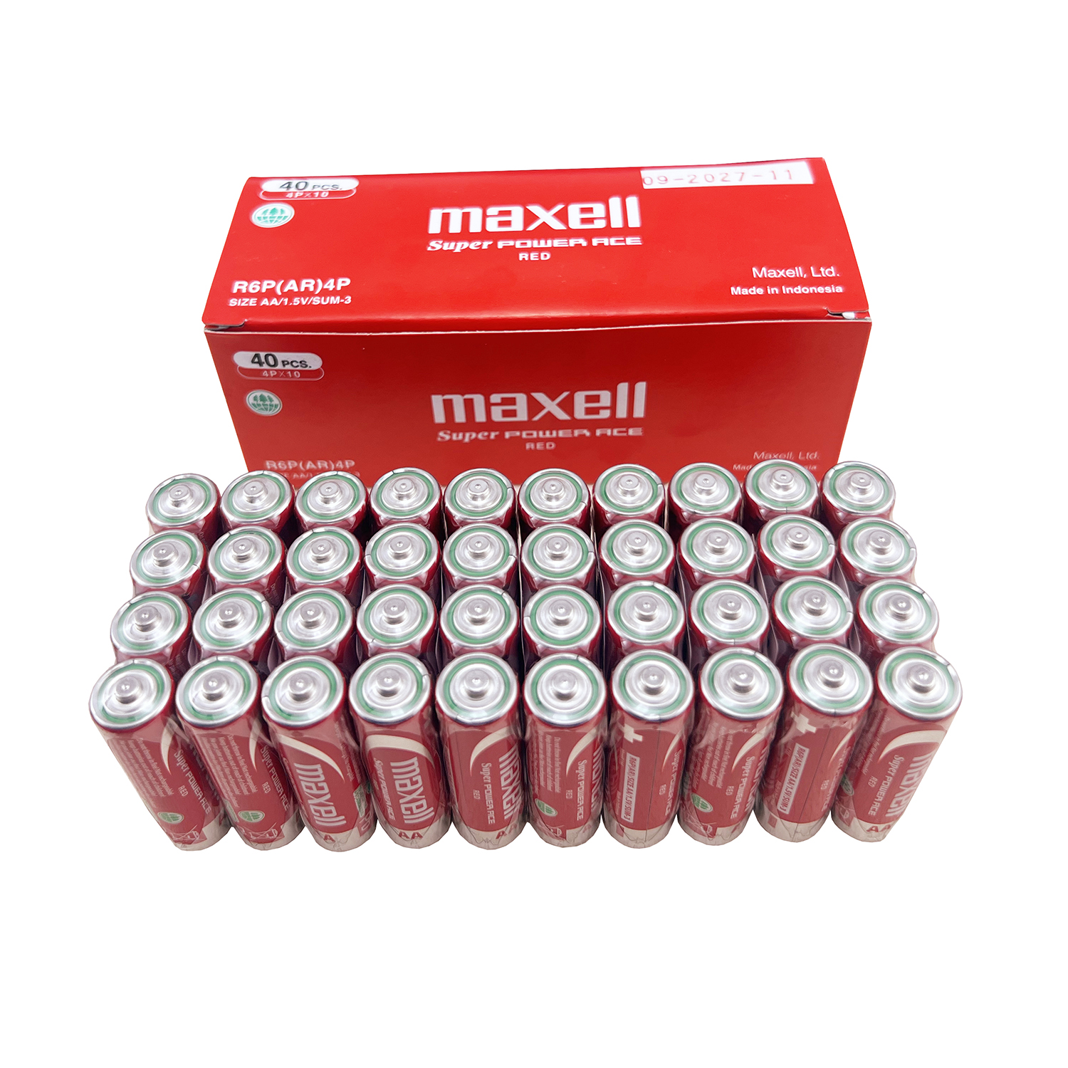 Hộp Pin tiểu lớn AA Maxell 2A ( pin tiểu ) carbon Siêu Bền R6P (Đỏ ...