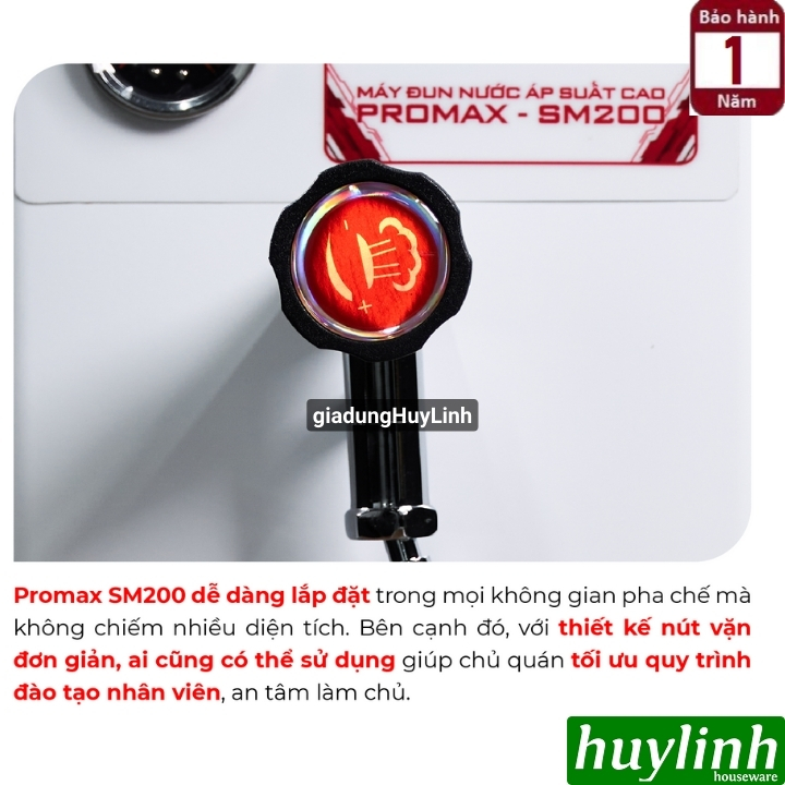 Máy sục trà - sữa 1 vòi áp suất cao Promax SM200 - 2500W | Shopee Việt Nam