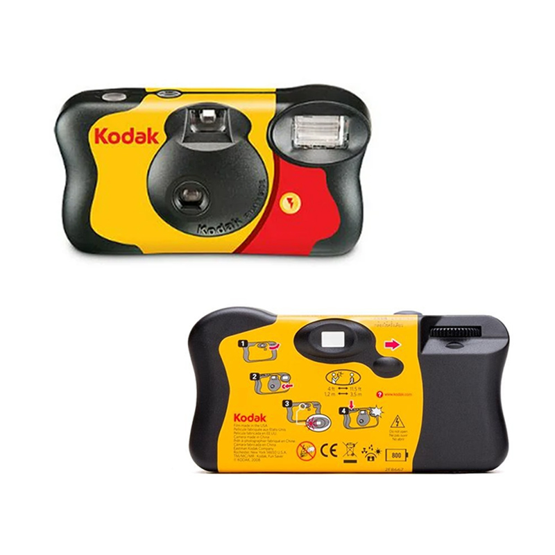 Combo máy ảnh film chụp 1 lần - Kodak FunSaver ISO 800 / 27 kiểu - Single Use Camera | Shopee ...