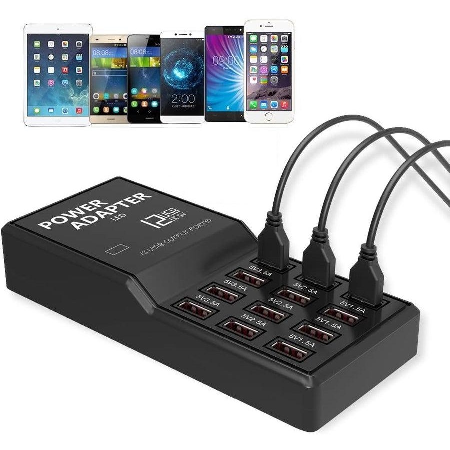 Ổ CẮM SẠC USB 12 10 6 CỔNG, CÓC SẠC NHIỀU CỔNG CHO ĐIỆN THOẠI, LOA, TAI NGHE - MrPhuKien ...