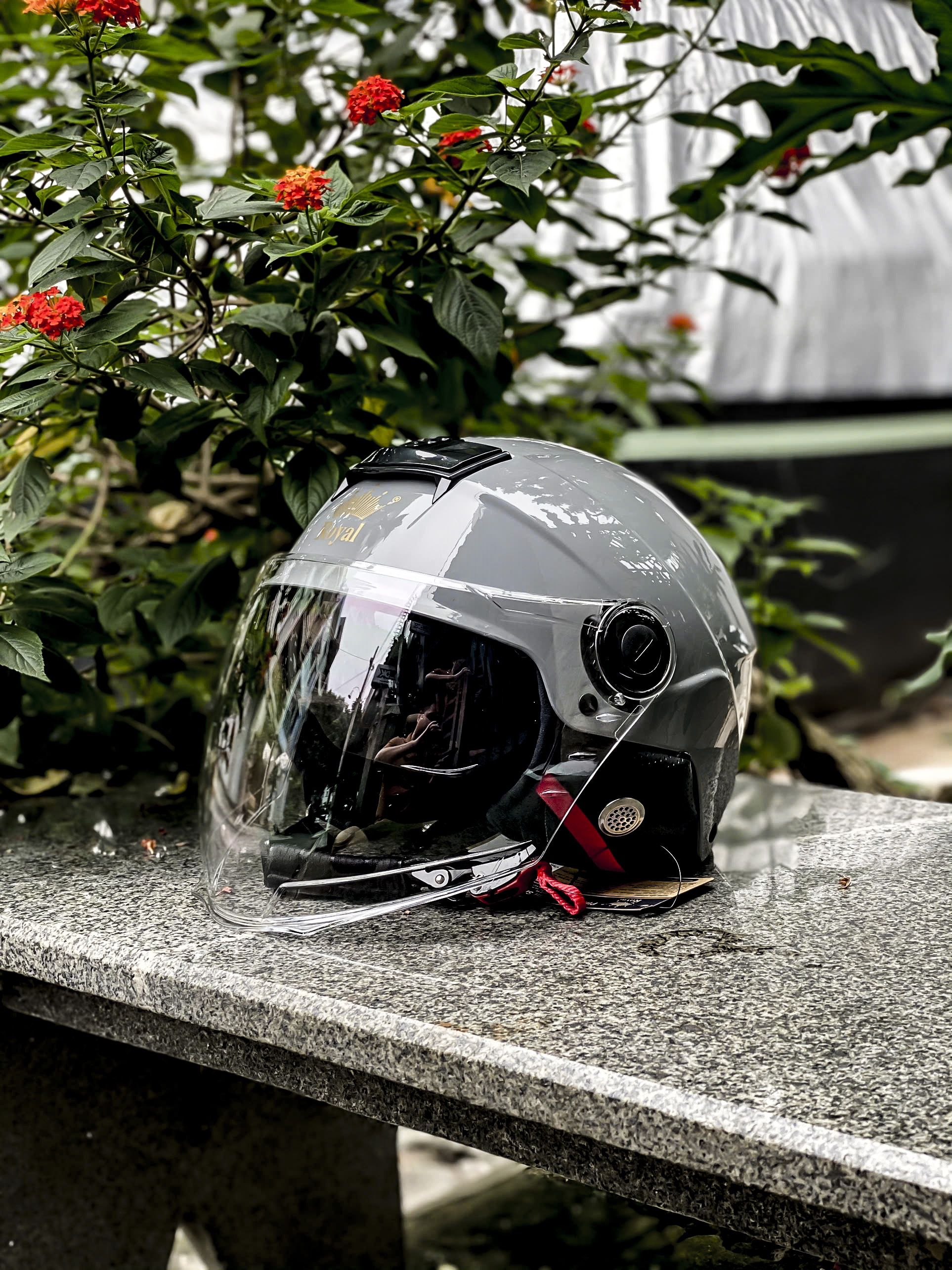 ( Tặng túi) Mũ nón bảo hiểm 2/3 Royal M289 2 kính đủ màu chính hãng ...