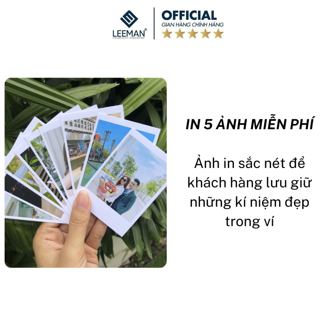 [ CÓ KHẮC TÊN ] Ví Nam Cao Cấp Andrew Chính Hãng LEEMAN Thiết Kế Nhỏ ...