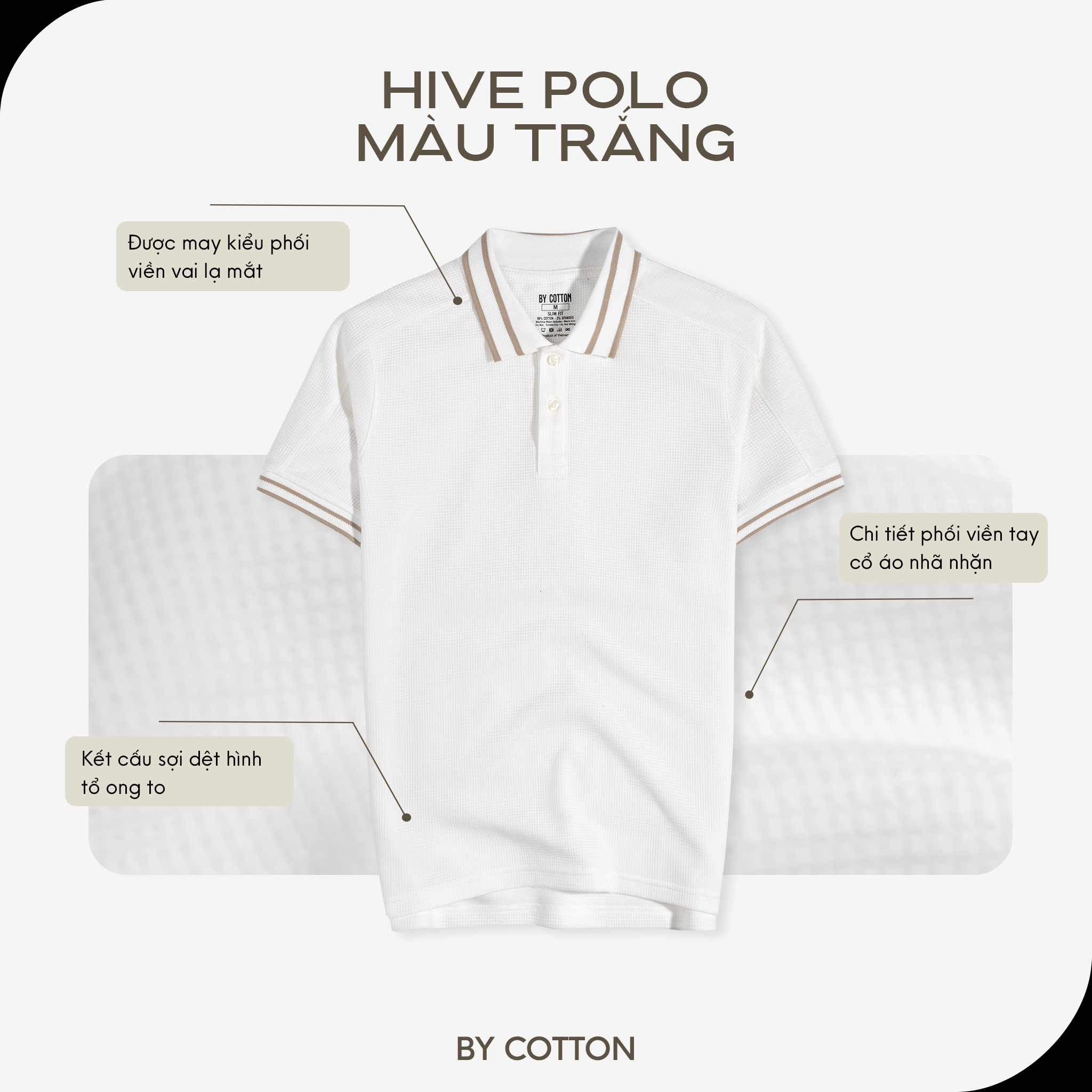 Áo Thun Nam Cao Cấp Hive Polo Multi Color By Cotton | Shopee Việt Nam