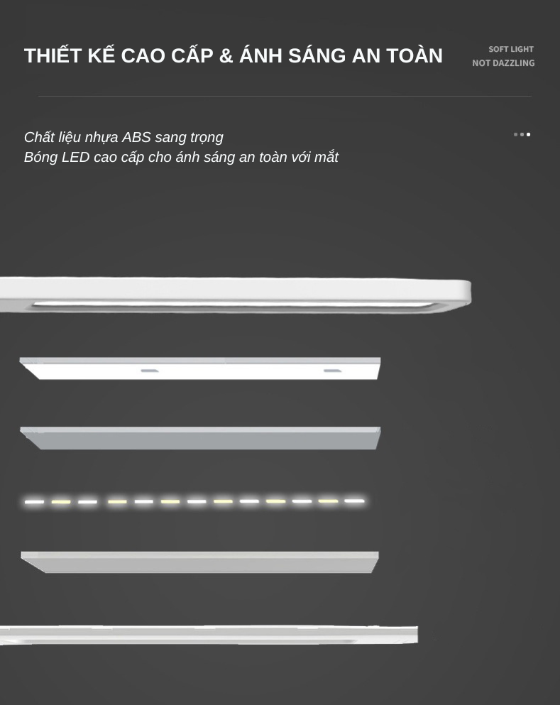 Đèn Bàn Học LED RG0 Tamayoko 3 Chế Độ Ánh Sáng Bảo Vệ Mắt Chống Cận Thị ...