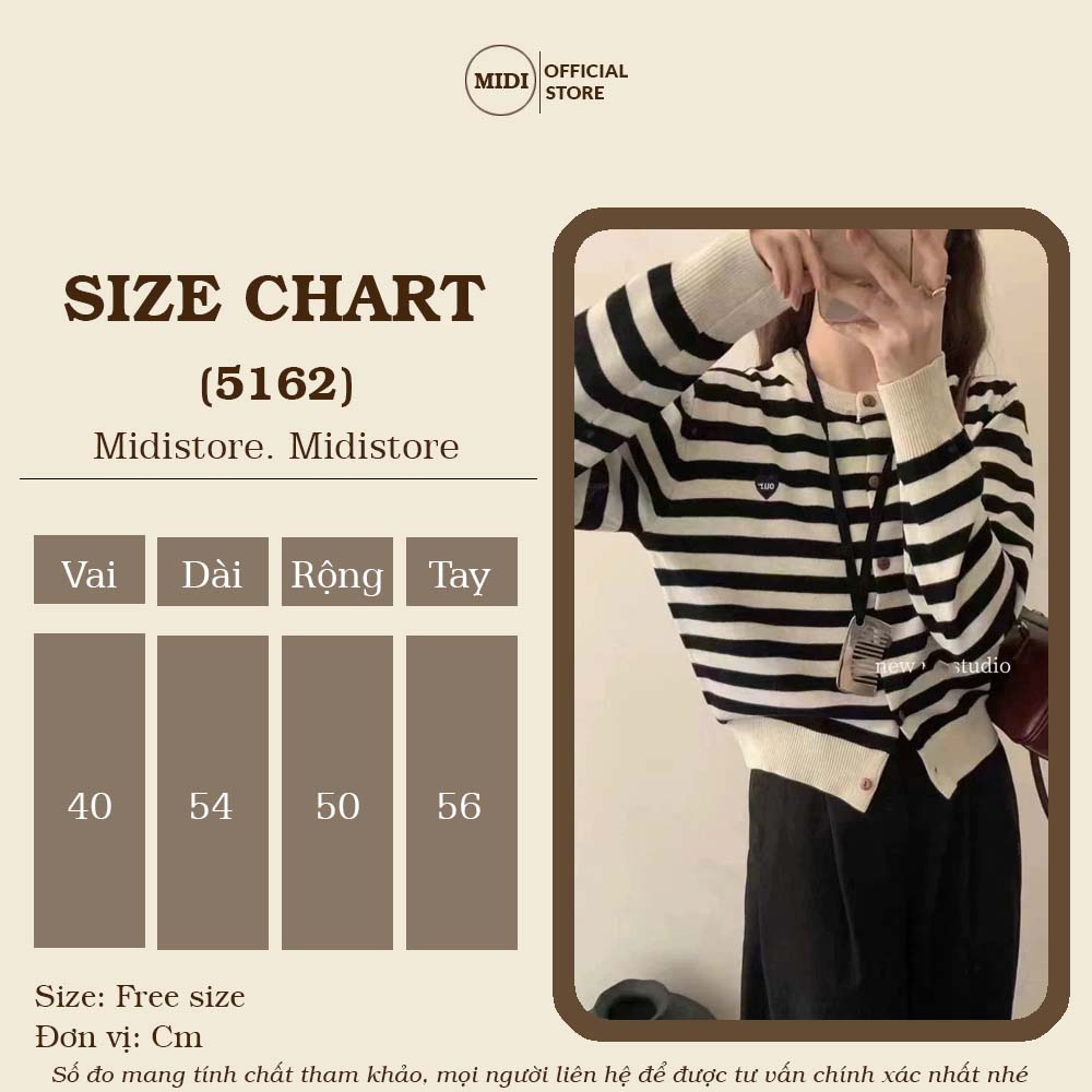 MIDISTORE - Áo Cardigan tim our up studio (5162) | Shopee Việt Nam