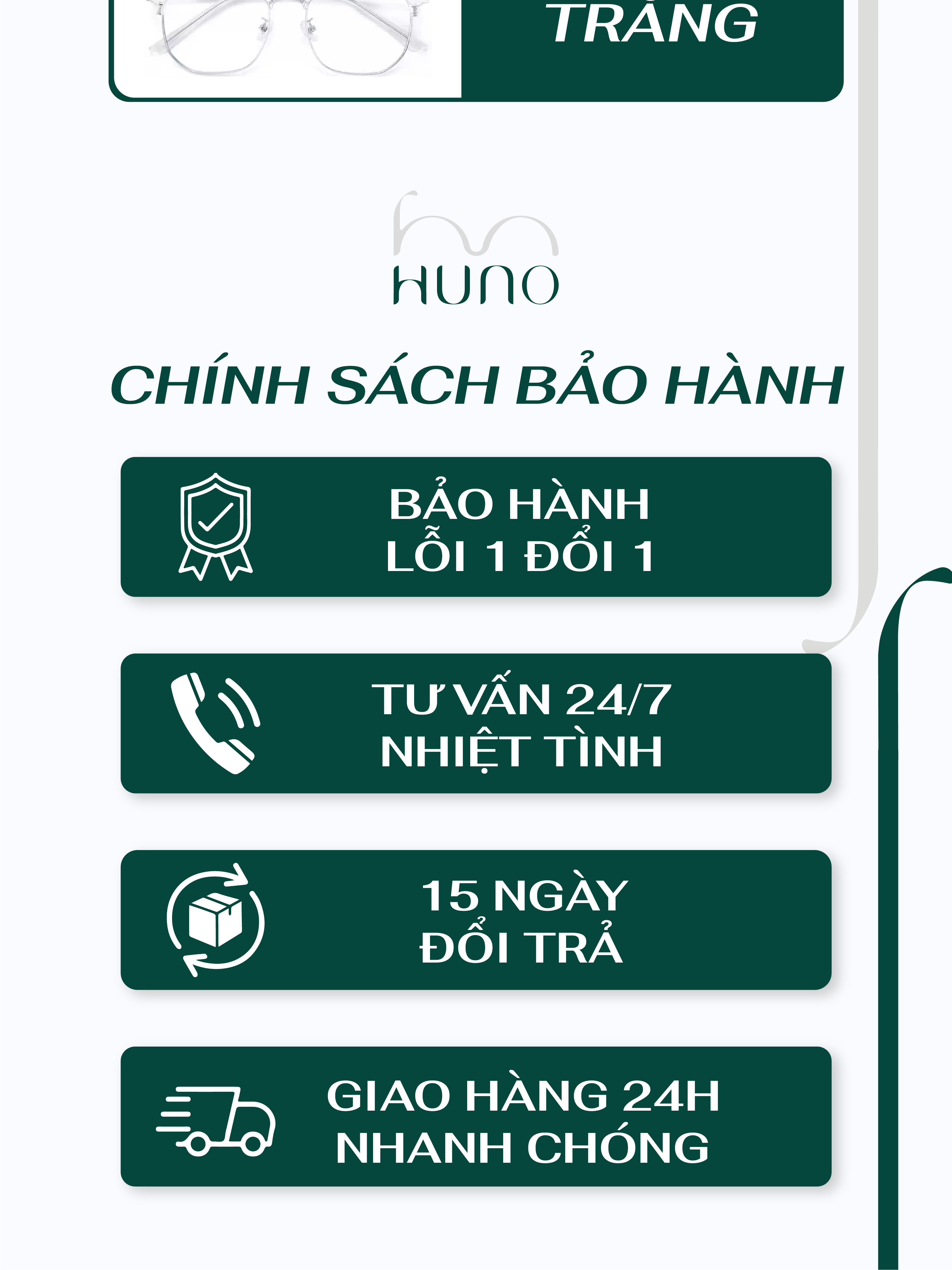 Mắt kính Nam Nữ thời trang HUNO, gọng kính cận nam vuông kim loại cao cấp 0 độ chống ánh sáng ...