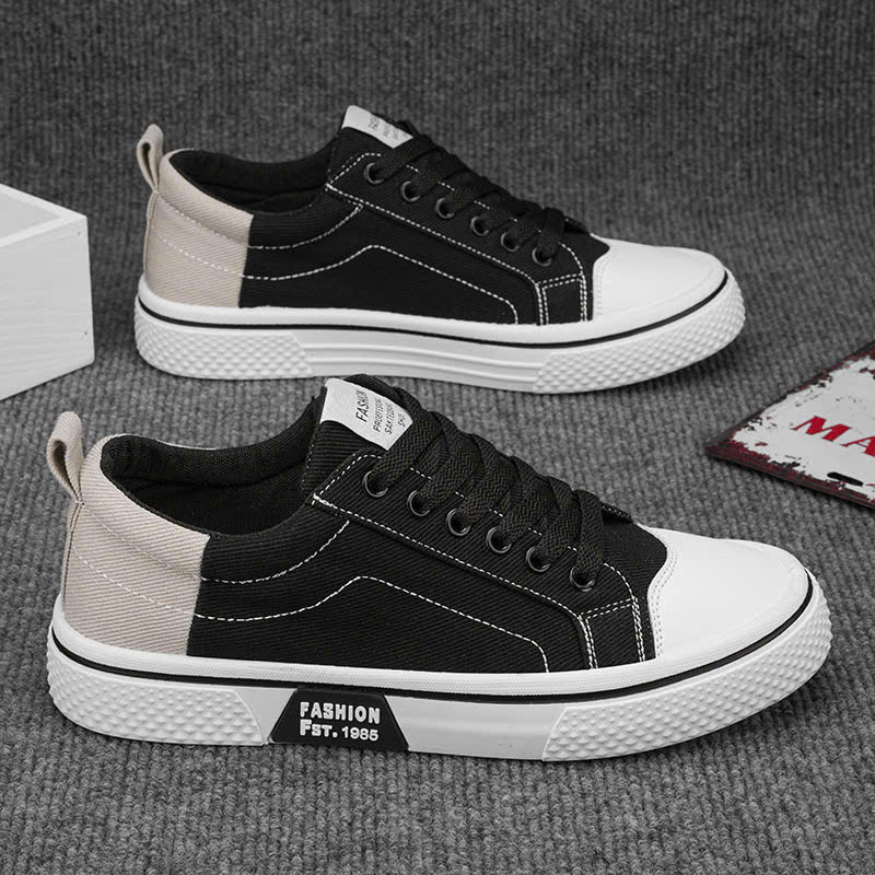 Giày Sneaker Nam FST 1985 Chất Vải Canvas K22 Kiểu Dáng Hàn Quốc Dễ ...