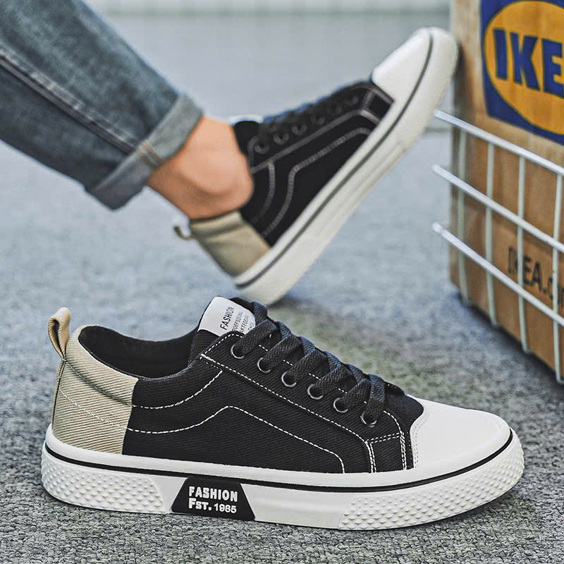 Giày Sneaker Nam FST 1985 Chất Vải Canvas K22 Kiểu Dáng Hàn Quốc Dễ ...