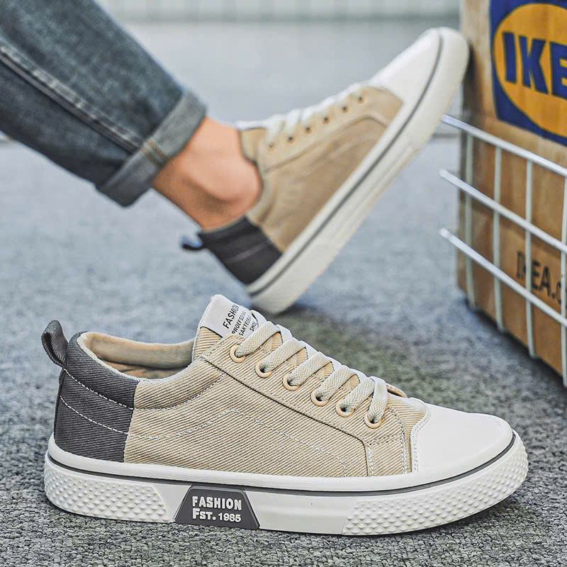 Giày Sneaker Nam FST 1985 Chất Vải Canvas K22 Kiểu Dáng Hàn Quốc Dễ ...
