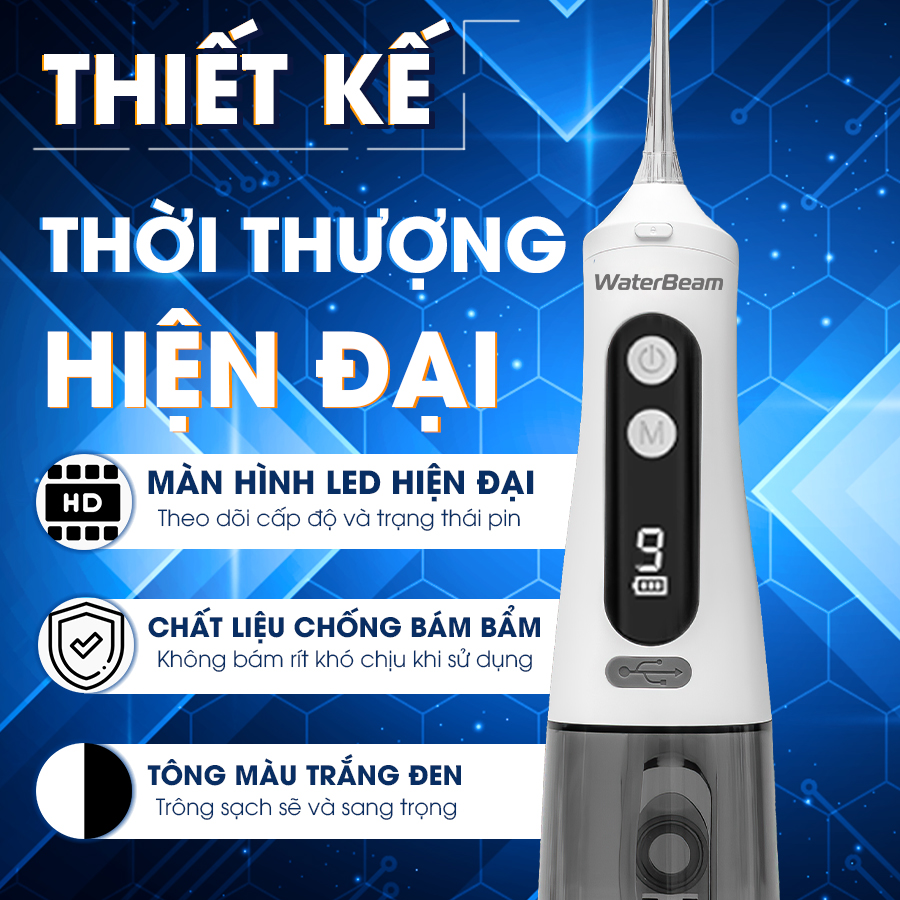 Máy tăm nước WaterBeam cho Người Niềng Răng, Chỉnh Nha được Nha sĩ ...