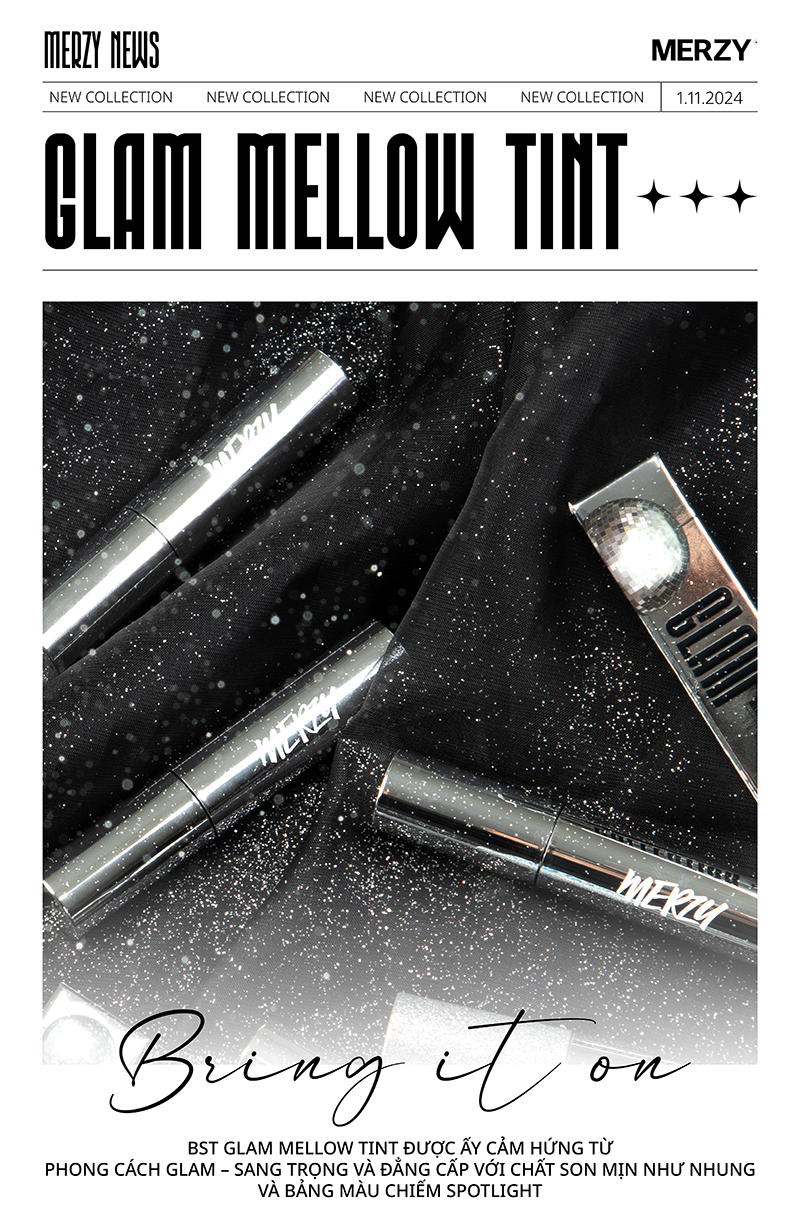 [New][Merzy Glam Vỏ Bạc] Son Kem Lì Mềm Mịn, Lâu Trôi Merzy The Glam ...