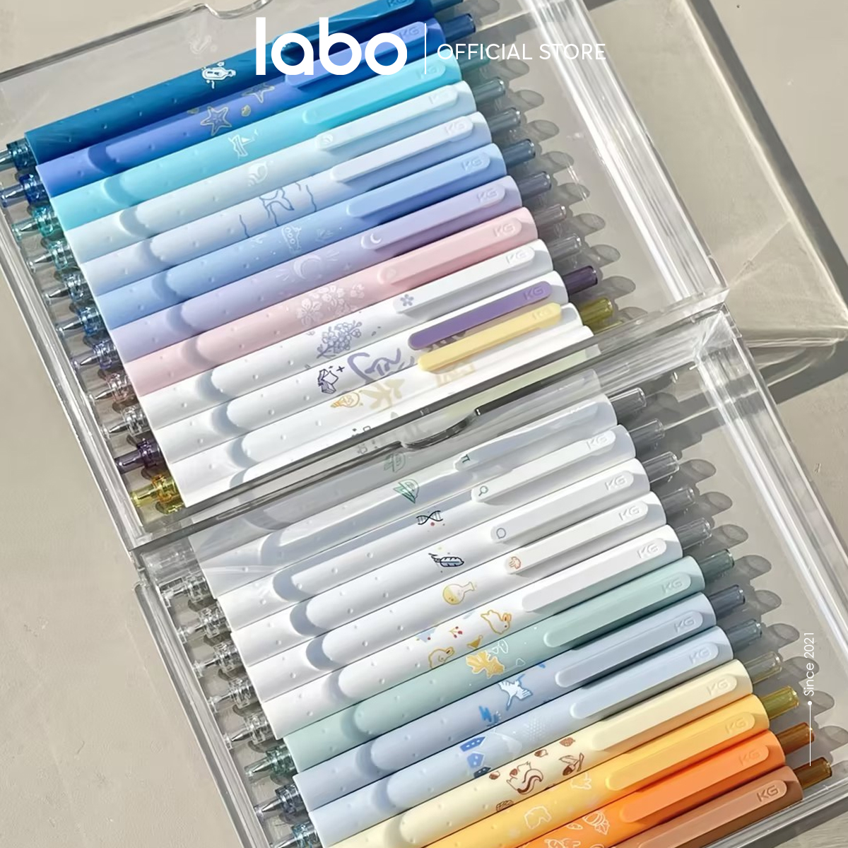 Bộ 3 4 5 Bút Mực Gel Kaco Rocket Ngòi 0.5mm Labo Phiên Bản Đặc Biệt ...