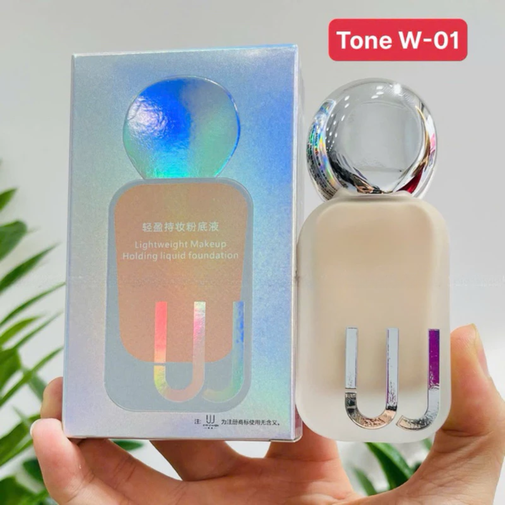 Kem nền Z.W.J Weijie Lightweight 30ml cho lớp nền mỏng nhẹ tự nhiên chống thấm nước kiểm soát ...
