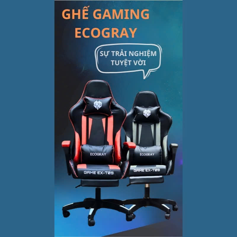 Ghế Gaming kiểu dáng công thái học giúp thoải mái trong thời gian dài ...