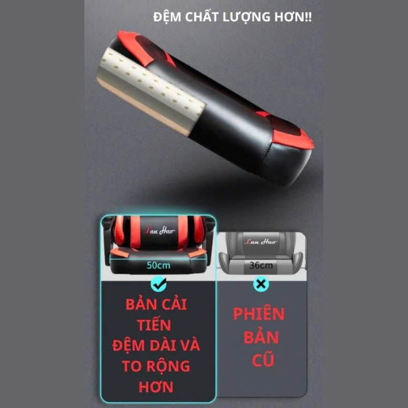 Ghế Gaming kiểu dáng công thái học giúp thoải mái trong thời gian dài ...