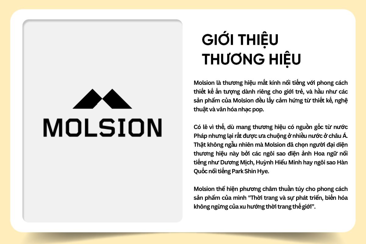 Gọng Kính Unisex MOLSION MJ7189 Chính Hãng, Gọng Kính Cận, Gọng Kính Đa Giác , Mắt Kính Mắt Việt ...