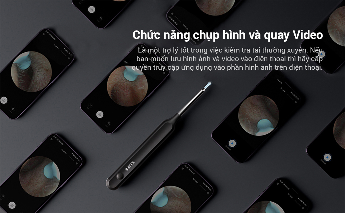 Dụng Cụ Lấy Ráy Tai Camera Bebird XLife X1 / Bebird R1 Camera Soi Tai ...