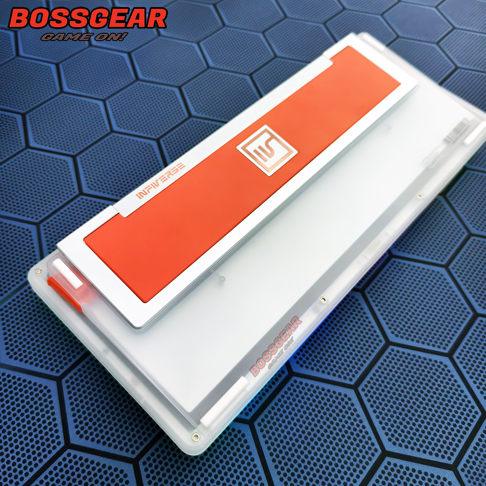 Bàn phím cơ INFI75 Lite, Không Dây 3 Modes, LED RGB, Có núm xoay, Có tạ ...