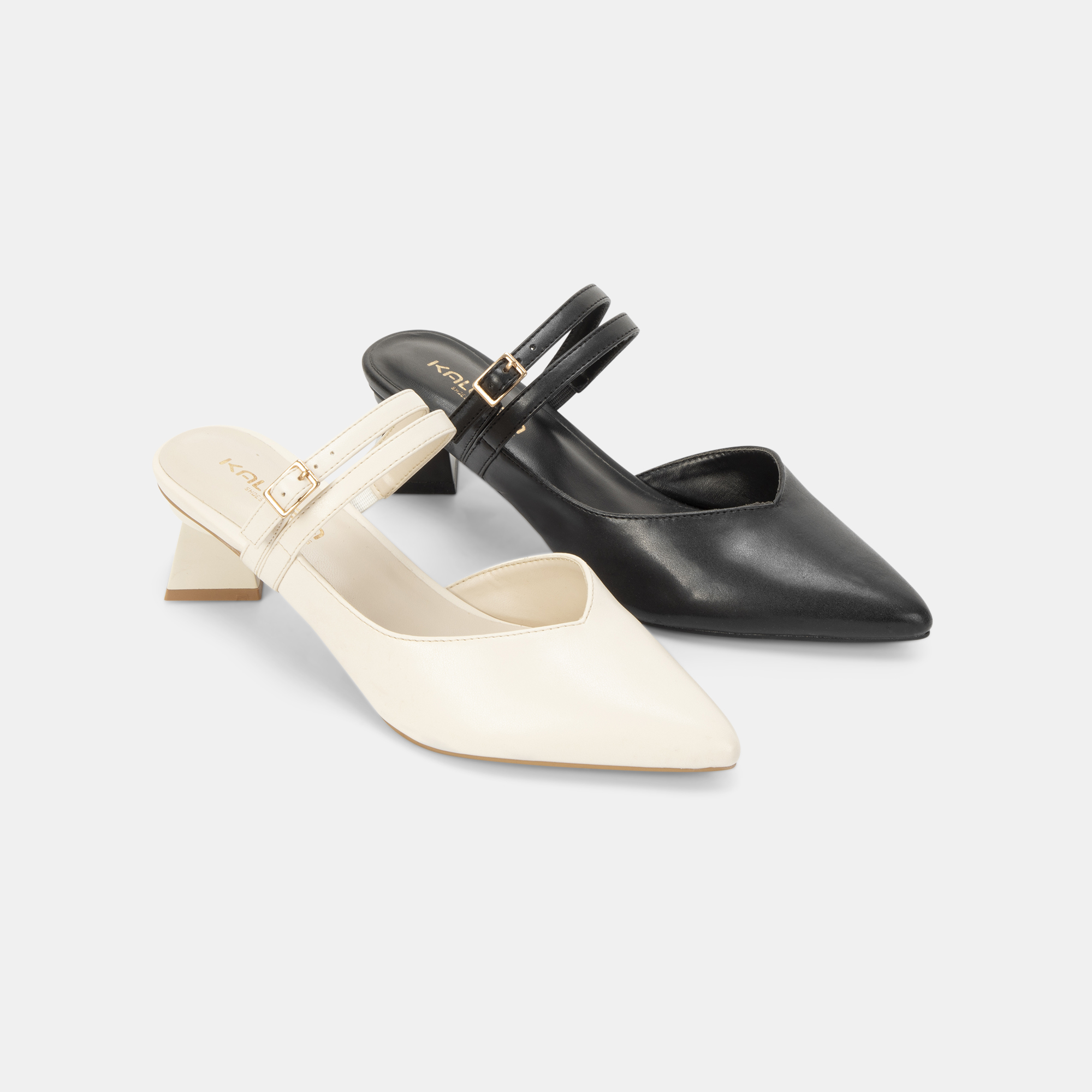 Kaleea - Sục Cao Gót Nữ ThiếT Kế Quai Ngang Đi Được 2 Kiểu Đế Cao 3p ...