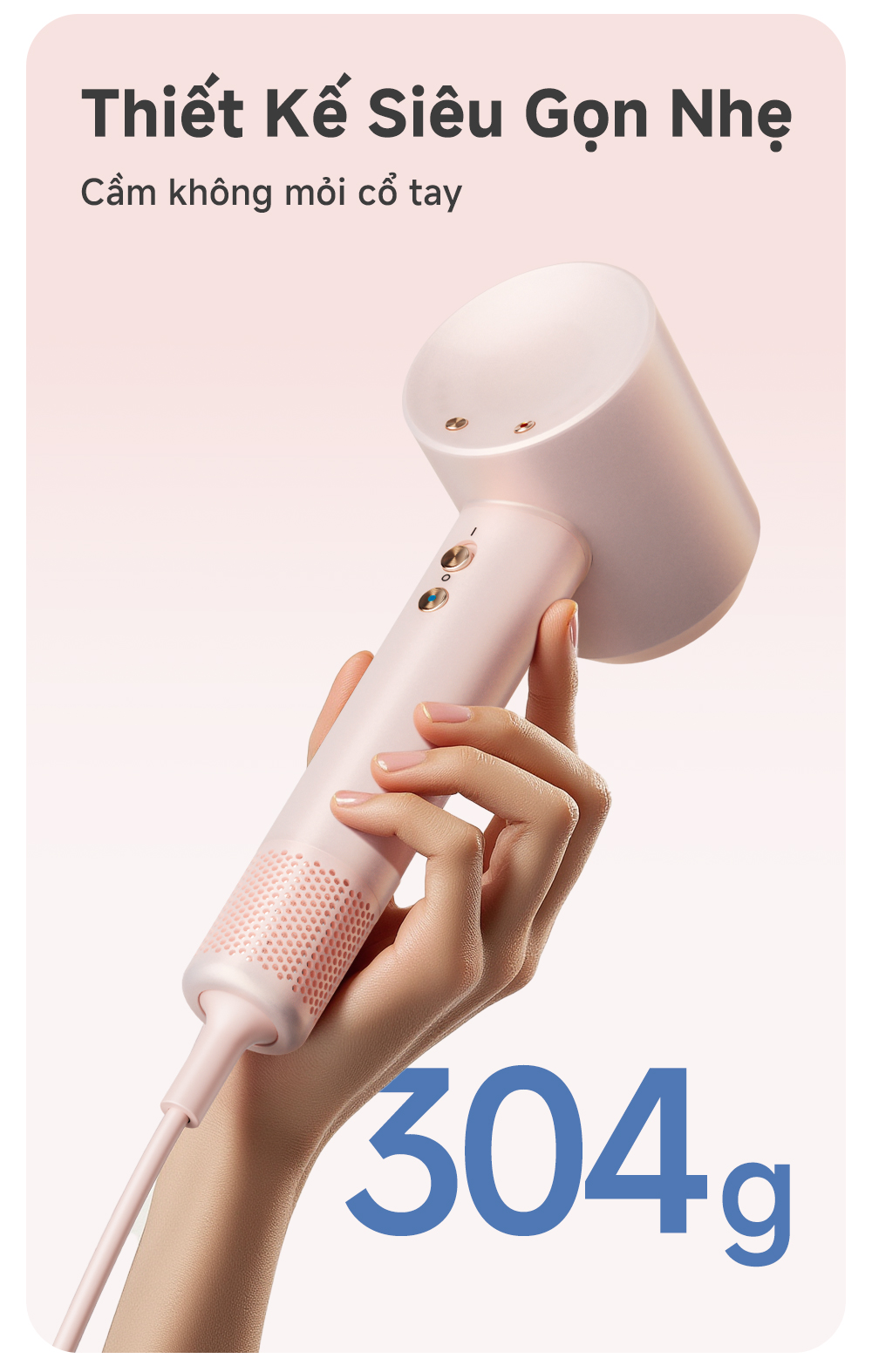 Simplus Máy Sấy Tóc Hyper-SIM LE Tốc Độ Cao 200 Triệu Ion Âm CFJH010 - Bảo Hành 1 Năm 1 Đổi 1 ...