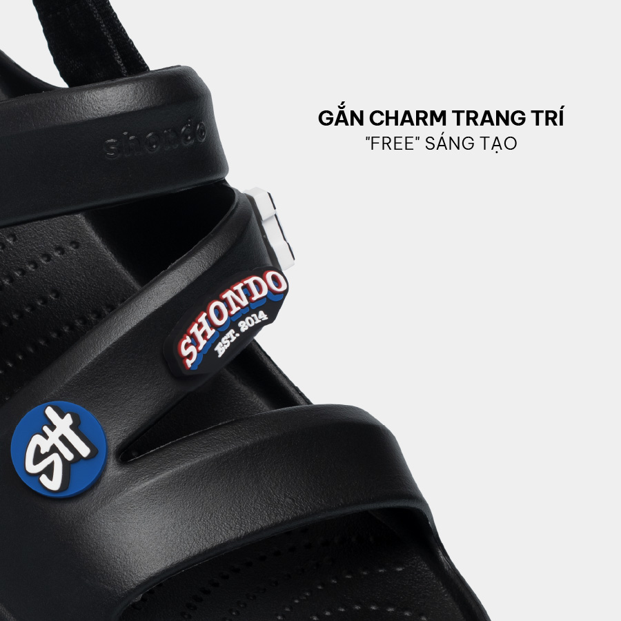 [G] Giày Sandals SHONDO FX Chất Nhựa Đúc Cao Cấp Chống Trơn Trượt ...