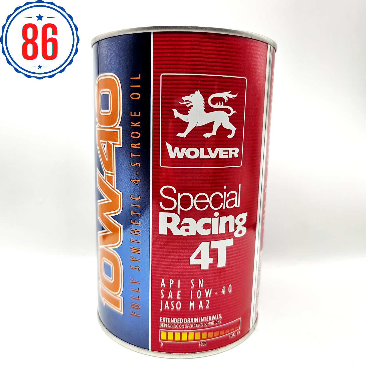 Thùng 6 lon dầu nhớt siêu cao cấp Wolver Special Racing 10w40- 10W50 1L ...